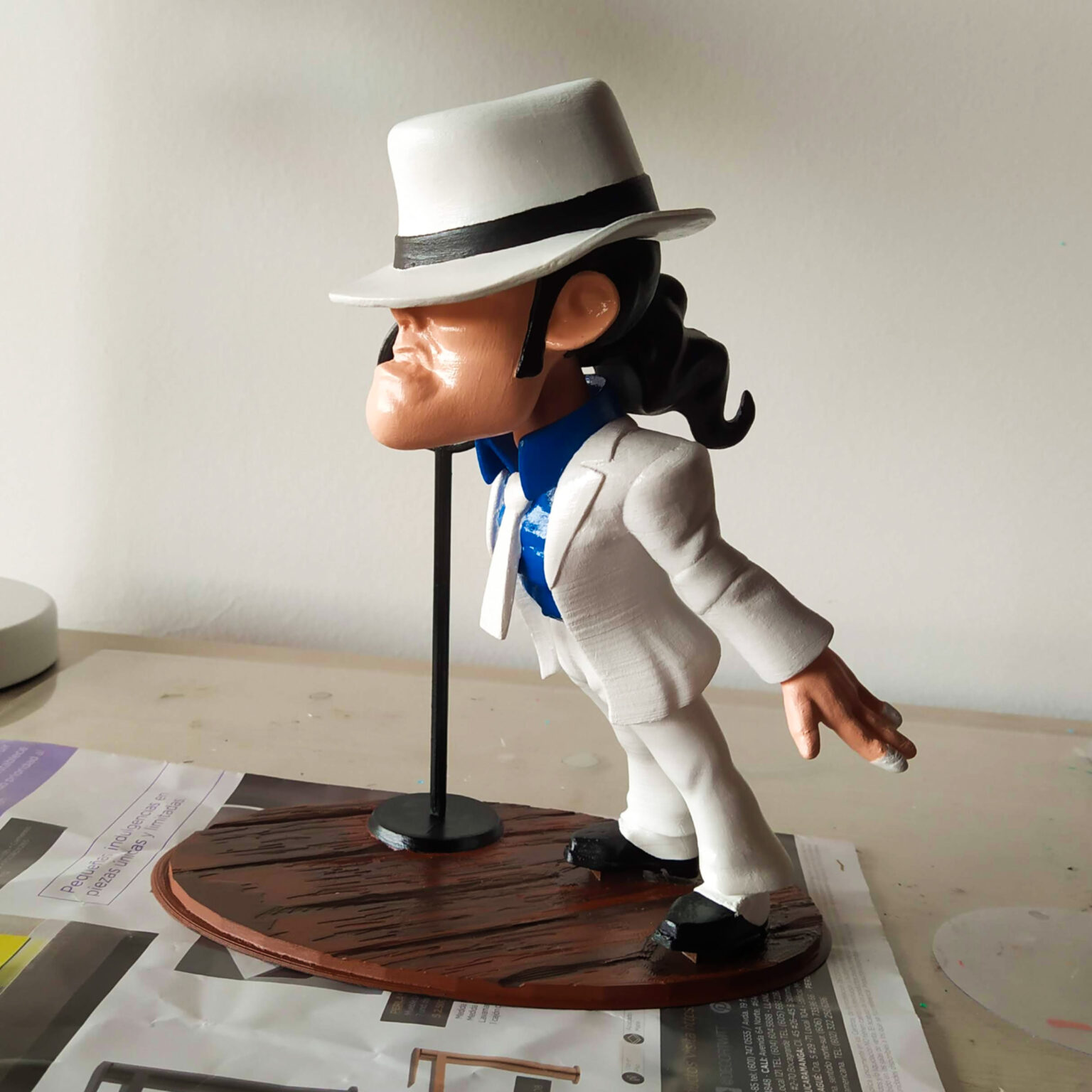 Michael Jackson – Riseland – Impresión 3D en Colombia