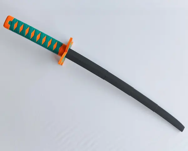 Katana de Shinobu Demon Slayer - Riseland - Impresión 3D en Colombia